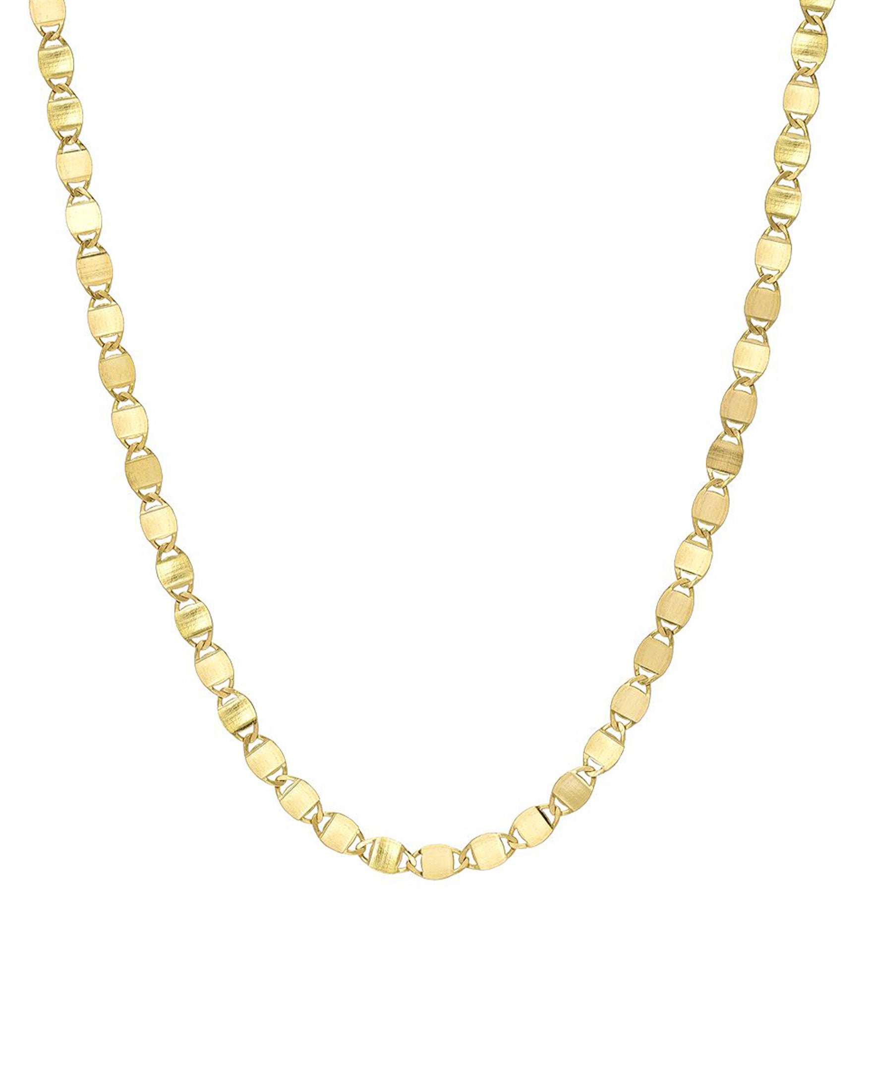 14K Gold Mirror Chain – Rhea Noa Jewelry