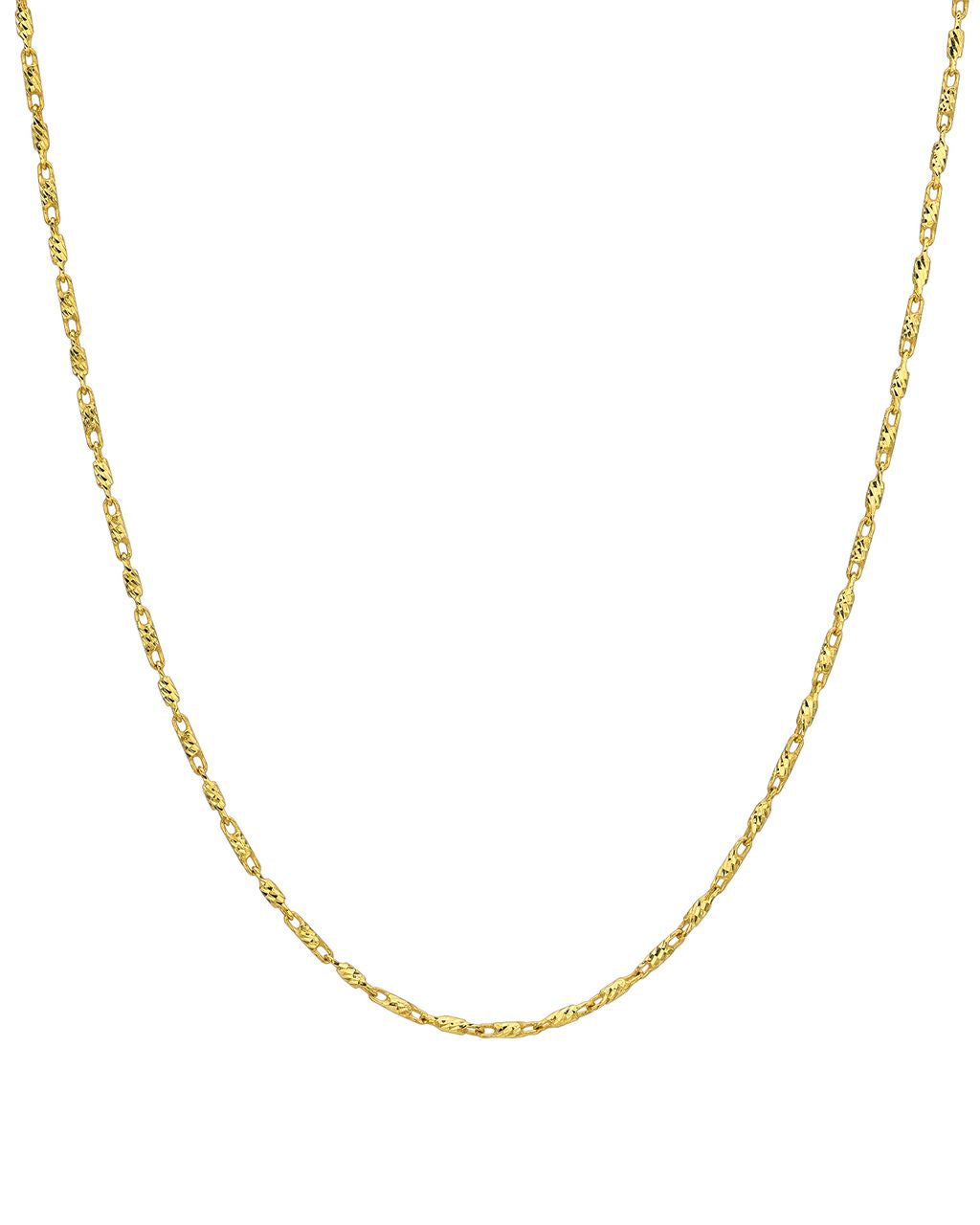 Mini Barrel Link Chain – Rhea Noa Jewelry
